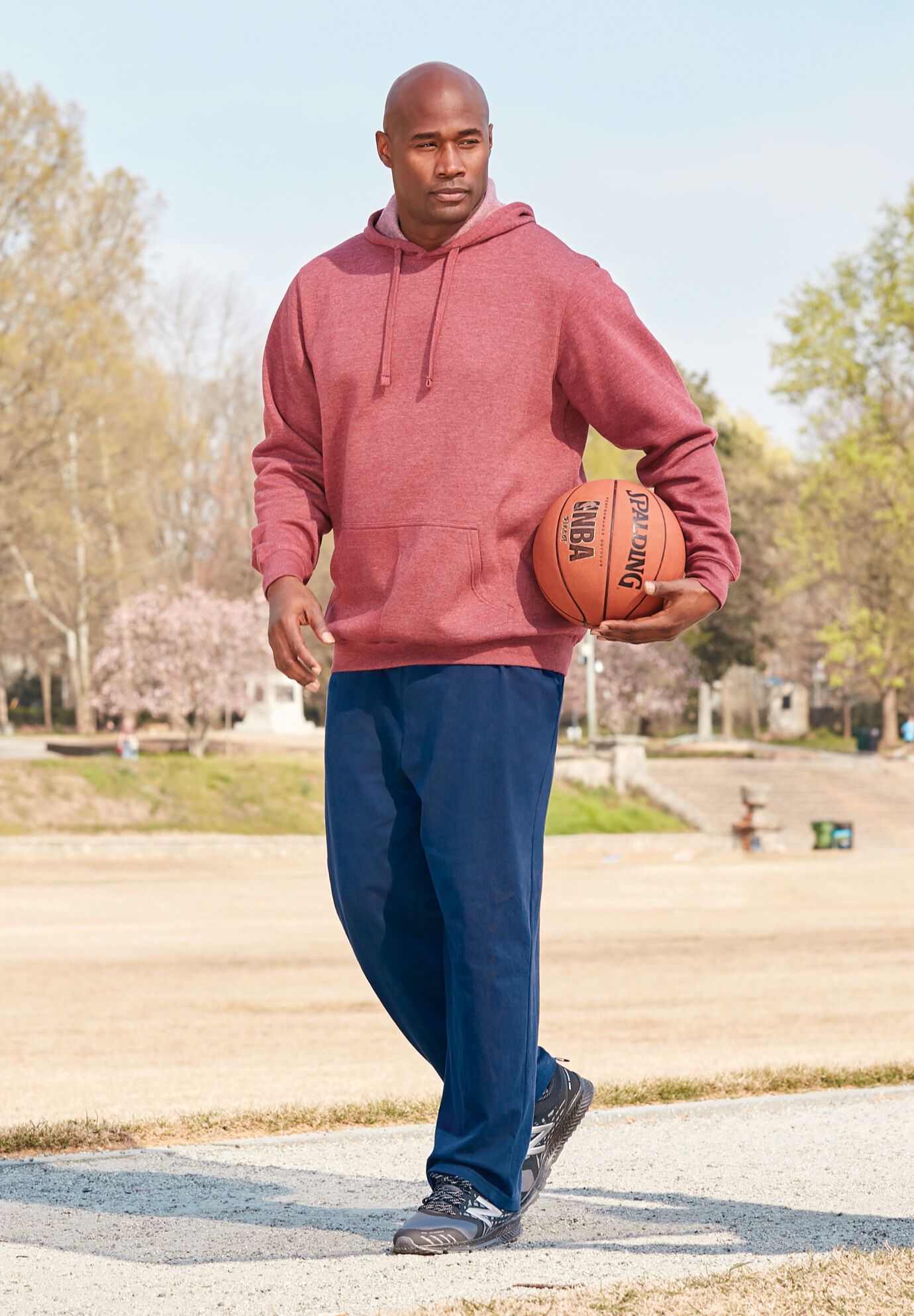 Lightweight Jersey Open Bottom Sweatpants | Active For All