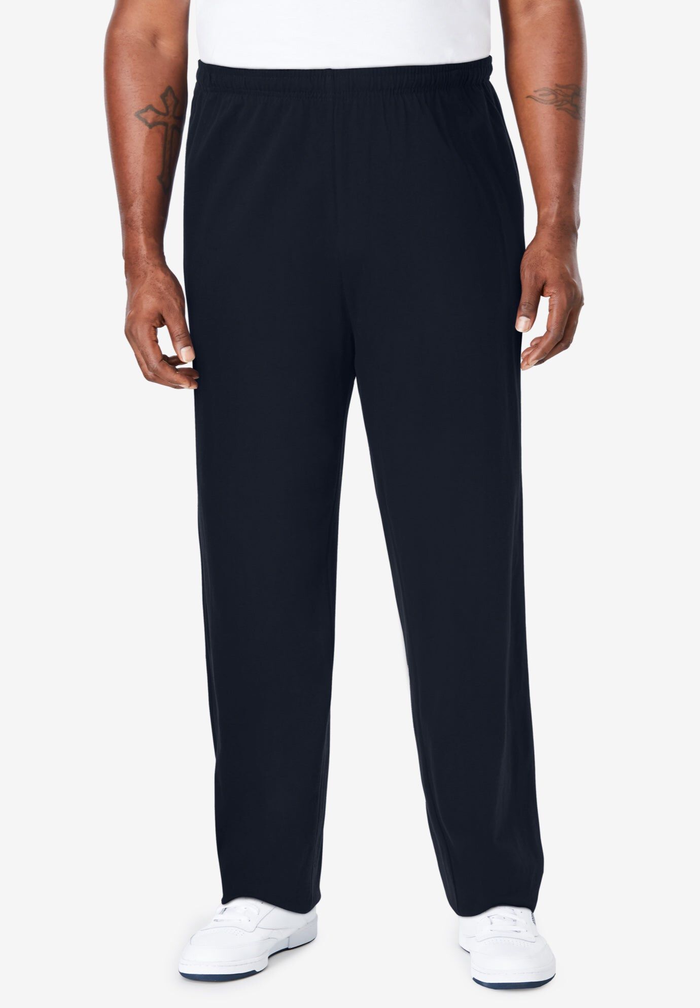 Lightweight Jersey Open Bottom Sweatpants | Active For All